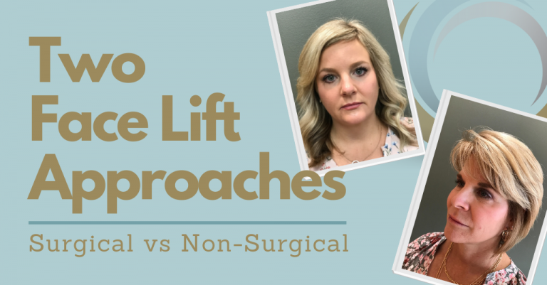 Two Facelift Approaches: Michelle’s Injectable Full Face Correction vs ...